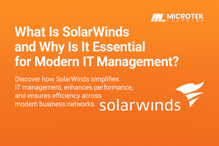What Is SolarWinds? Key to Modern IT Management Success